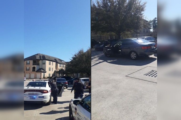 Harris County Deputies Nab Suspect With Stolen Vehicle Following