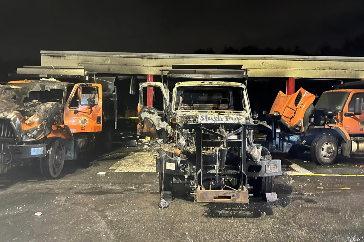 Hudson DPW Garage Fire Torches Snow Plows, Poses Challenges for Winter