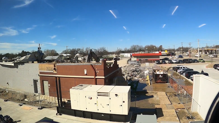 VIDEO: Iconic '90s Police Station Demolished to Make Way for New