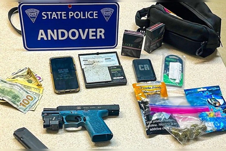 Lawrence Man Accused of Illegal Gun Possession After Methuen Traffic