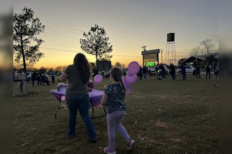 Livingston Community Honors Memory of Audrii Cunningham with Purple