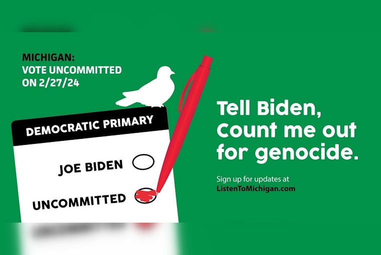 Michigan's Democratic Leaders Spearhead "Uncommitted" Vote in Primary