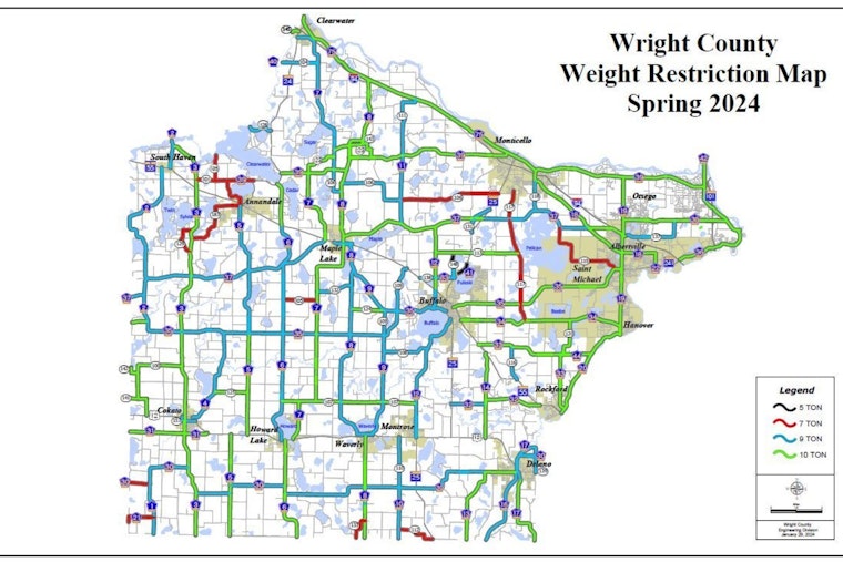 Minnesota’s Wright County Hits the Scales, Spring Load Limits Begin