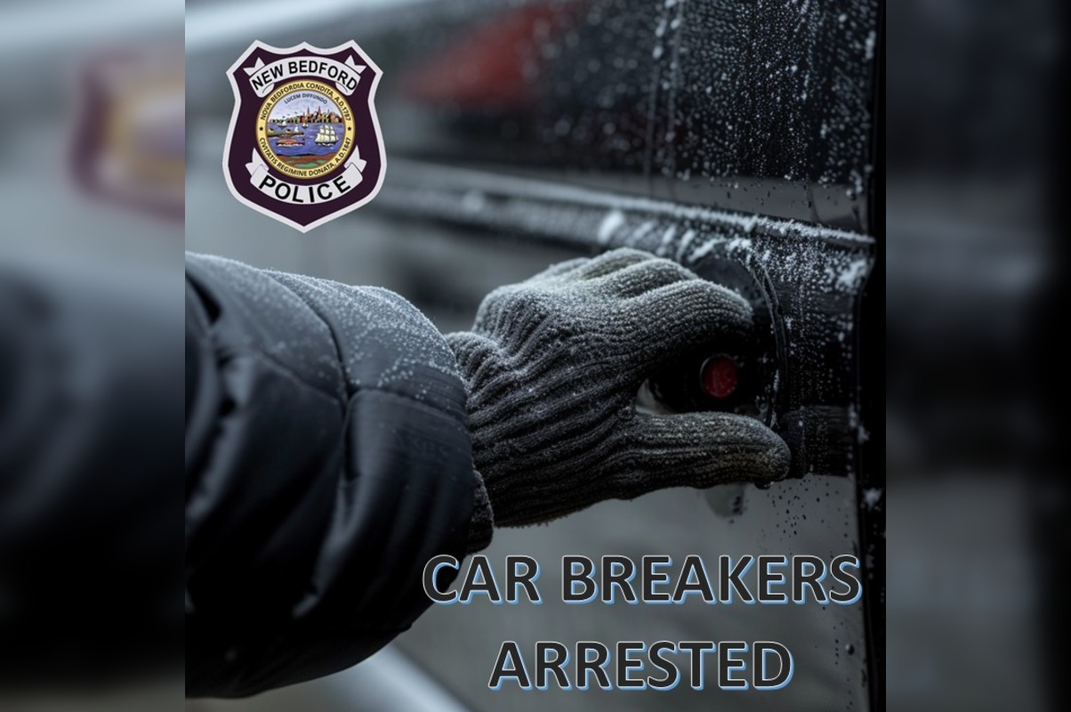 New Bedford Police Thwart Car Break-In Spree, Catching and Charging