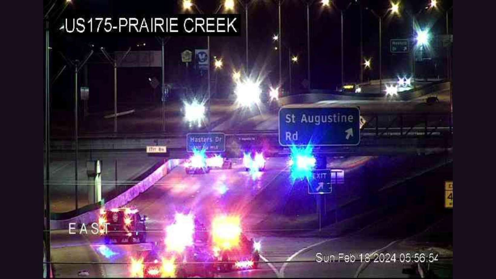 One Dead, Multiple Injured as Early Morning Crash Shuts Down I-175