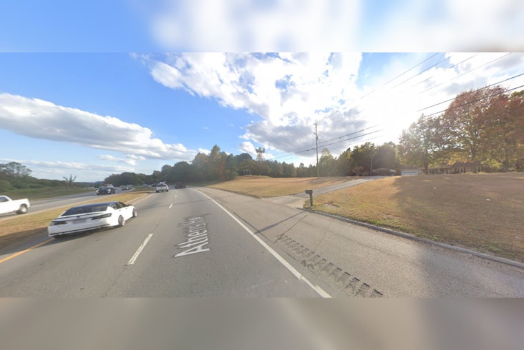 One Hospitalized as Firefighters Quell Athens Highway Blaze in Hall
