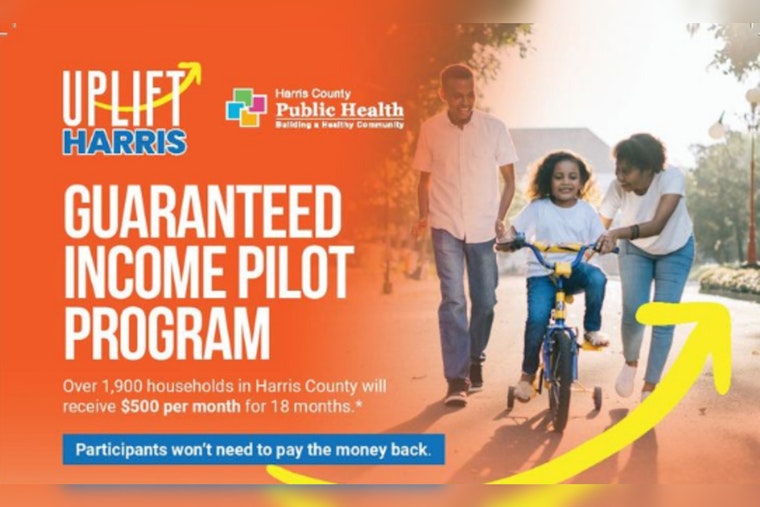 Over 82,000 Apply for Harris County's "Uplift Harris" Basic Income