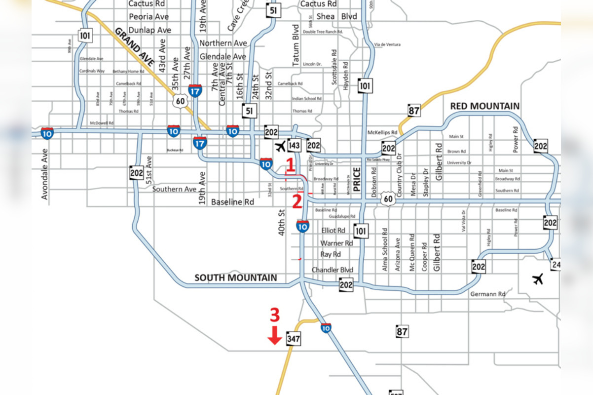 Phoenix Drivers Face Major Freeway Restrictions for Broadway Curve