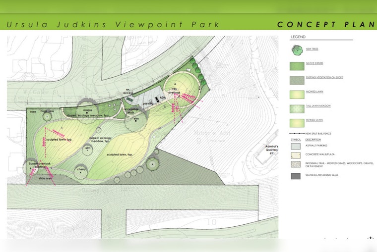 Seattle's Ursula Judkins Viewpoint Set for Revitalization with