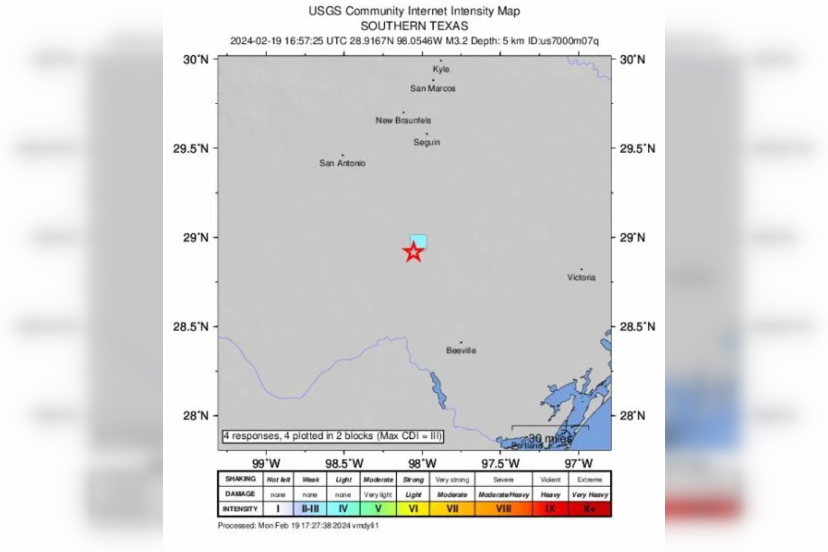 South Central Texas Hit by Another Earthquake, Residents on Edge After