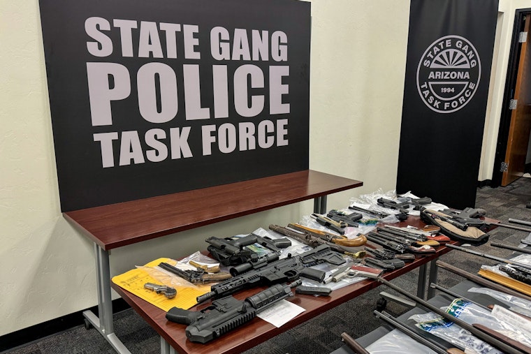 Suspected Tucson Criminals Arrested with Drugs and 80 Illegal Firearms