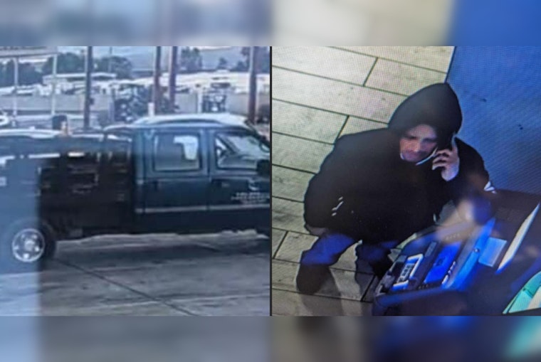 Suspects Sought for Smashing Arizona Gas Station and Stealing ATM with