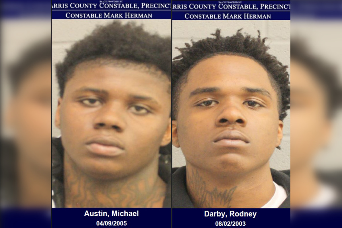 Two Suspected Vehicle Thieves Caught Thanks to GPS in Harris County