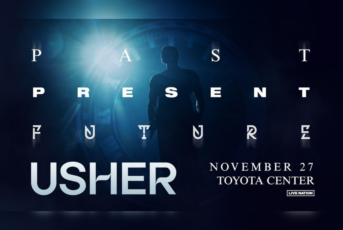 Usher Amps Up Texas Tour With New Houston Date at Toyota Center, Adds