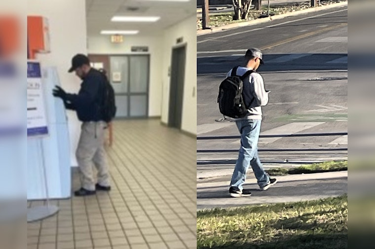 UT Austin Police Seek Two Suspects After ATM Burglary on East Dean