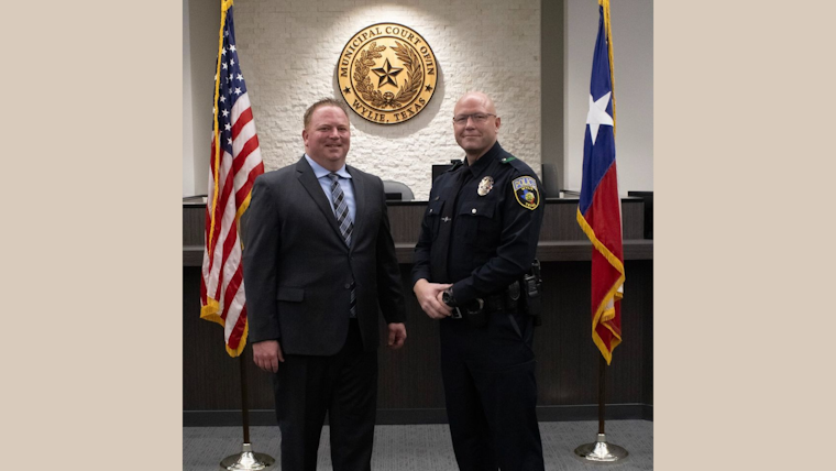 Wylie Police Department Bolsters Ranks with 25-Year Law Enforcement
