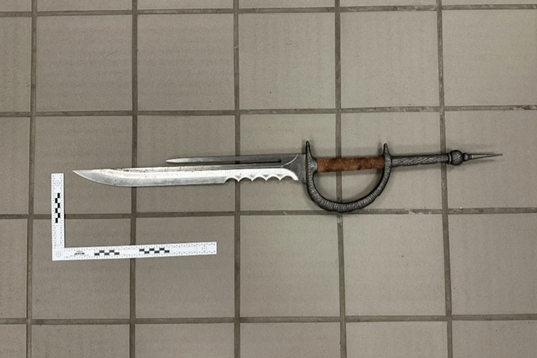 Adams Police Detain Sword-Wielding Man with Heroin Near Local 7/11