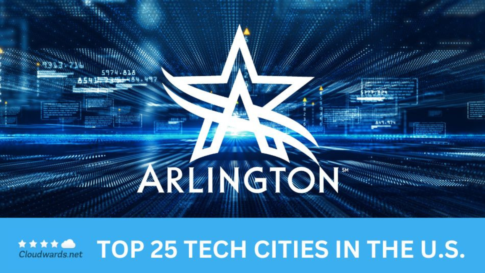 Arlington Vaults into Top 20 of Cloudwards' 100 Top Tech Cities in the