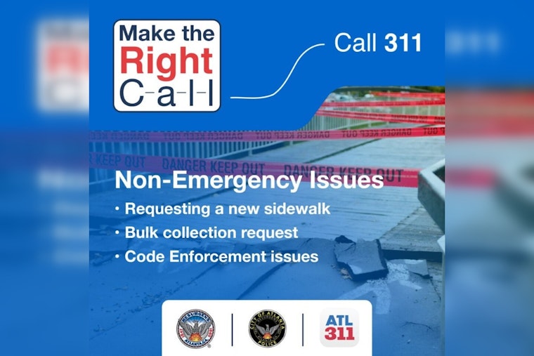 Atlanta Launches "Make the Right Call" Campaign to Redirect Non-Urgent