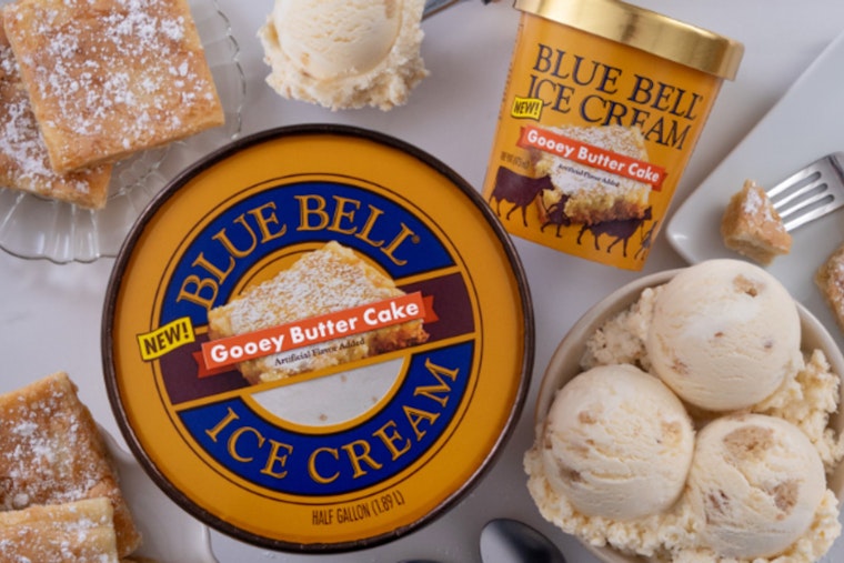 Blue Bell Scoops Up Nostalgia with Limited-Time Gooey Butter Cake Ice