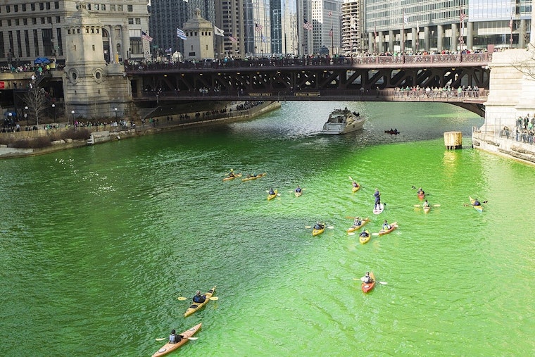 Chicago to Celebrate St. Patrick's Day with River Dyeing, Parades and