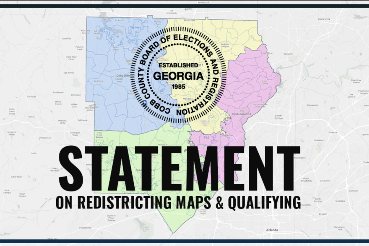 Cobb County Board of Elections Adopts Contested Maps for Elections