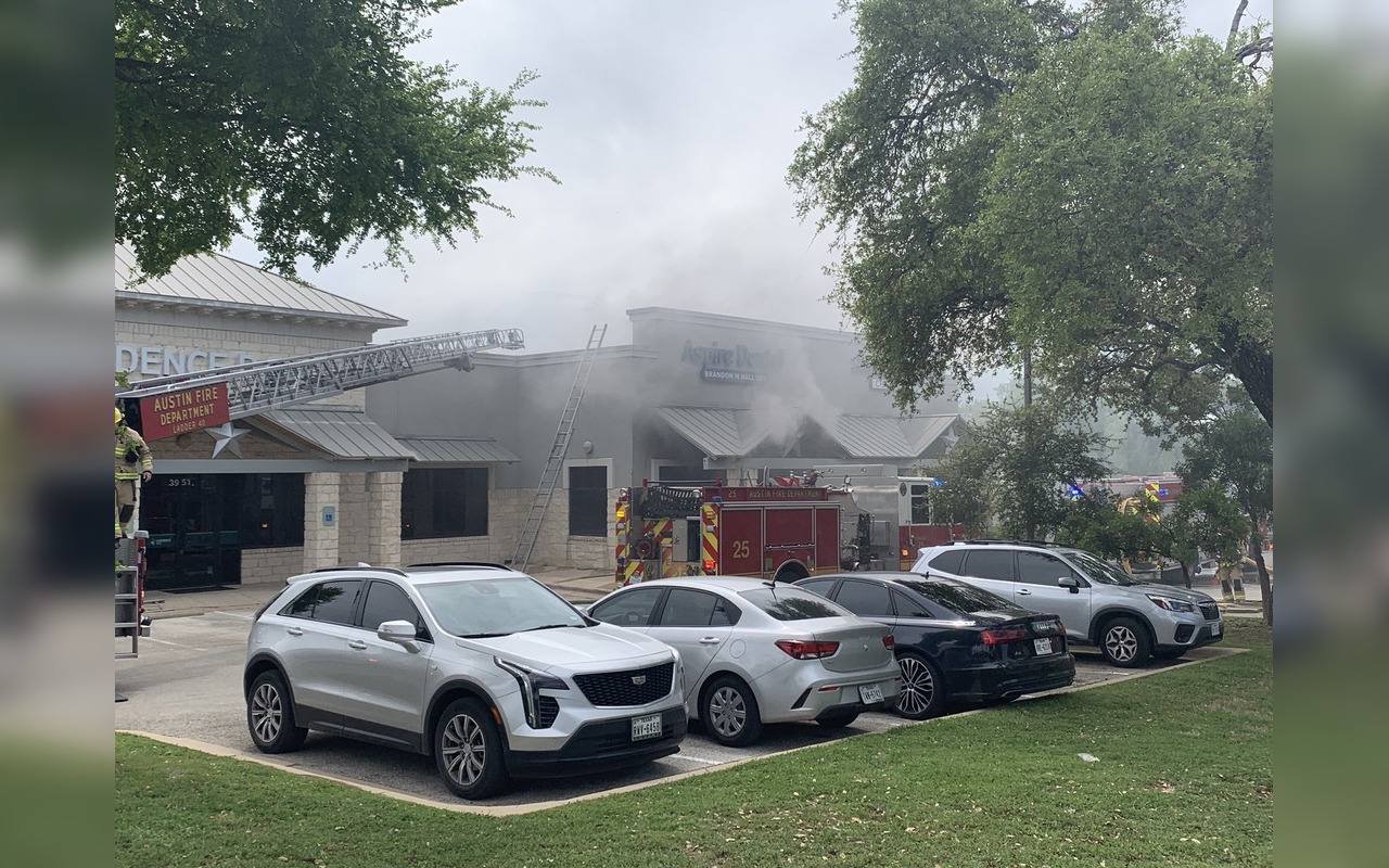 Compressed Gas Explosion Sparks Fire at Austin Dental Office, No
