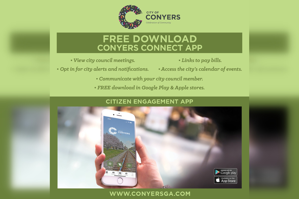 Conyers City Council Embraces Tech with 'Conyers Connect' App for
