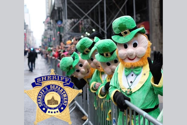 Dallas Sheriff's Office Joins in the Festivities at the Annual St.