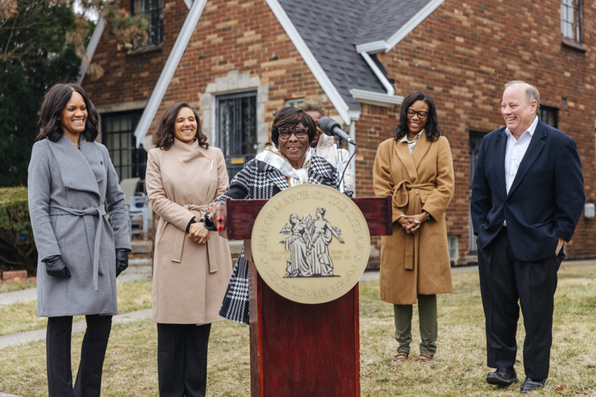 Detroit's 'Renew Detroit' Celebrates 500th Free Senior Roof, Seeks