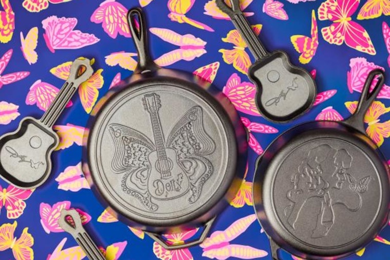 Dolly Parton Cooks Up Southern Style with New Lodge Cast Iron Cookware