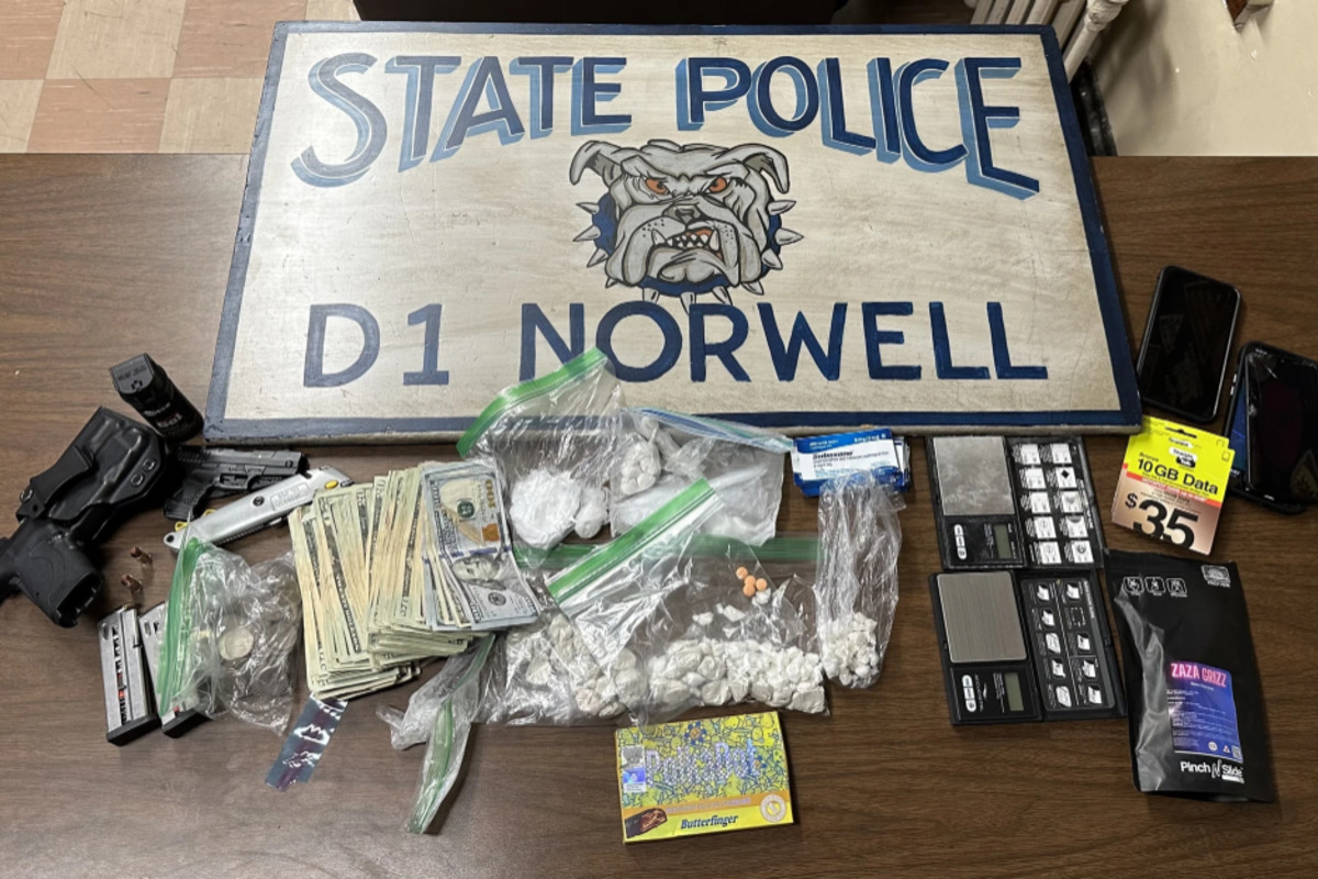 Erratic Driving On Route 3 Leads To Drug And Firearm Bust In Rockland