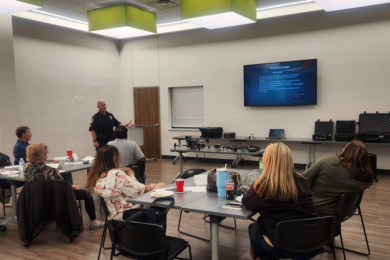 Euless Citizen's Police Academy Class Offers Insider Look at Drone