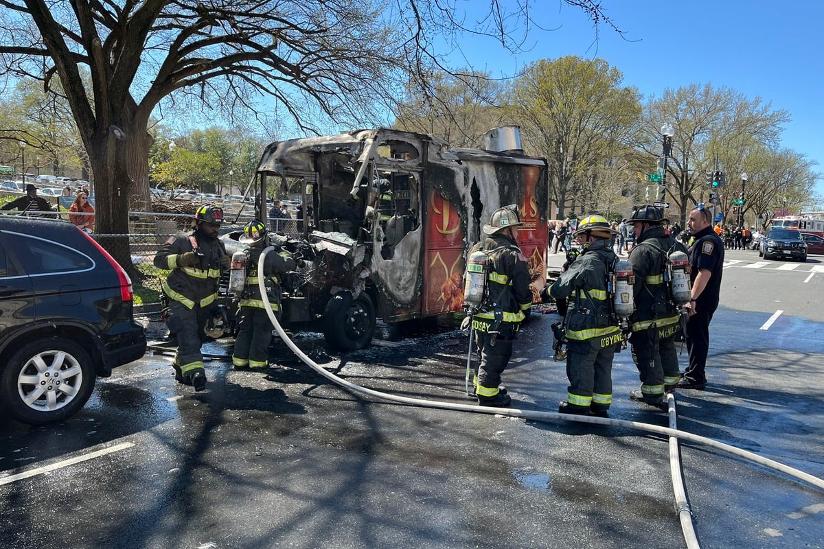 Food Truck Flames Ravage Eats Near Washington Monument, One