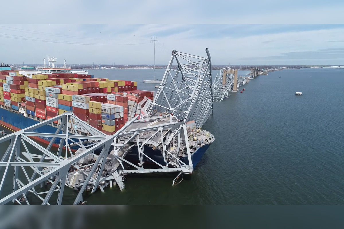 Francis Scott Key Bridge Collapse Two Workers Dead, Four Missing as