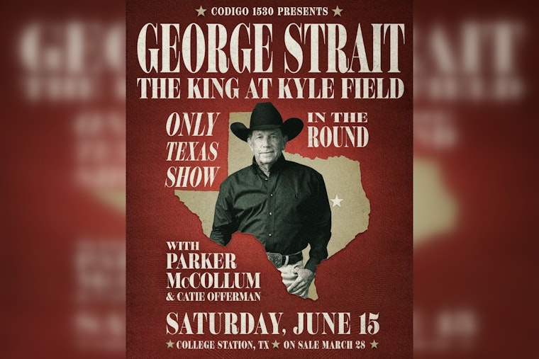 George Strait to Hold Court at Texas A&M's Kyle Field for Exclusive