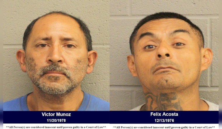 Harris County Deputies Arrest Two Men For Drug Possession During