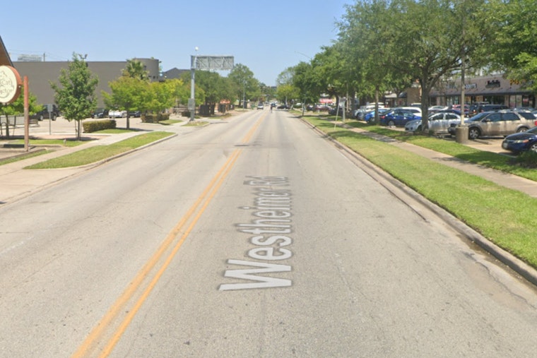 Houston's Westheimer Road Set for Major $12.2M Revamp by Mayor