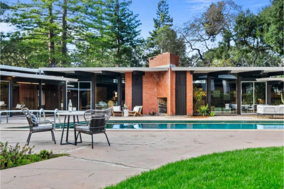 Iconic Home of Developer Joseph Eichler in Atherton Listed for $6.4