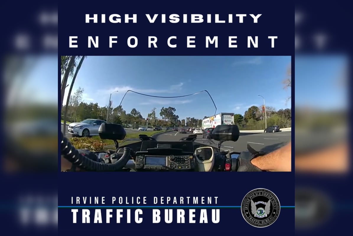 Irvine Traffic Cops Launch Enforcement Blitz Against Illegal Street