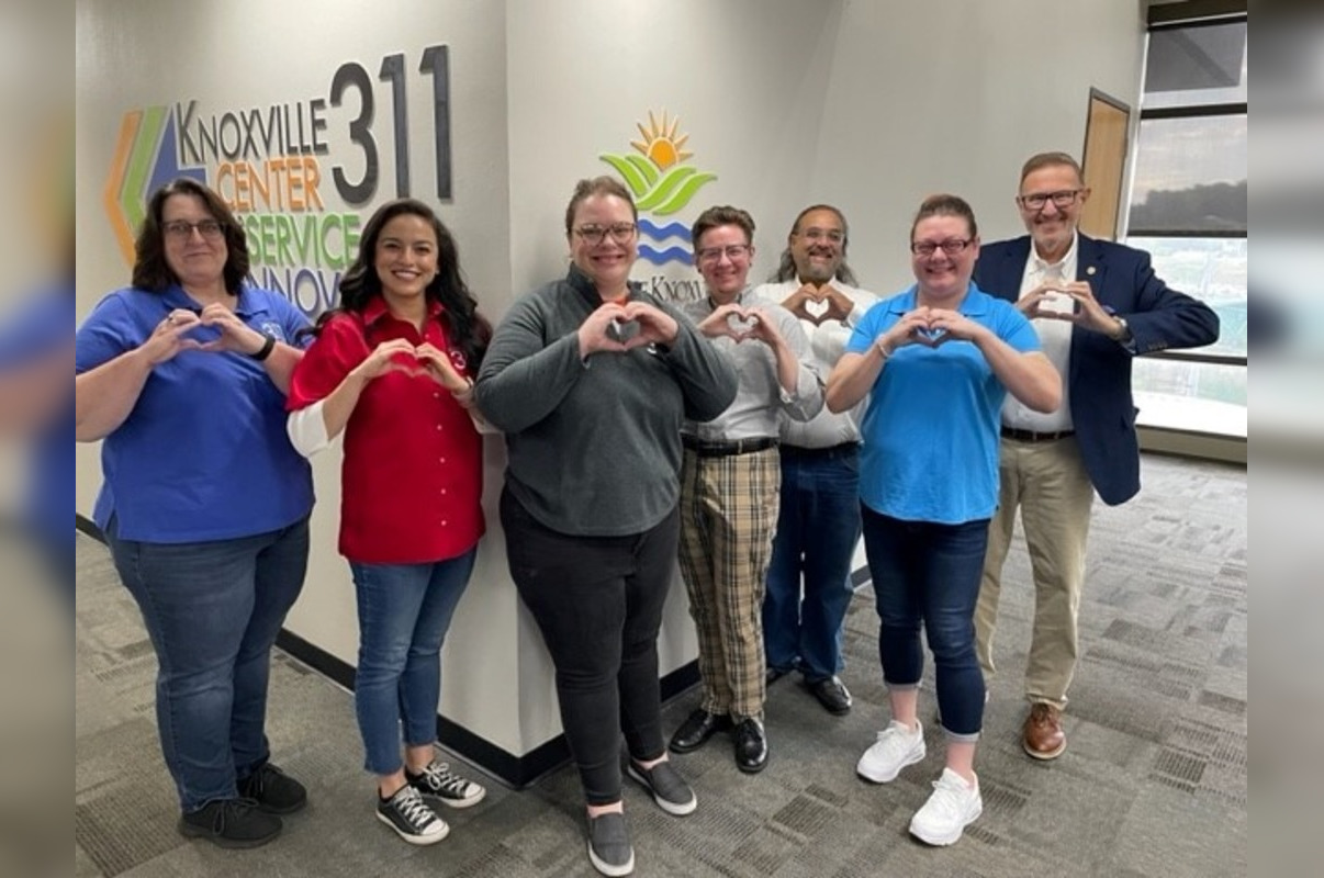 Knoxville Celebrates National Recognition of Its 311 Service on March