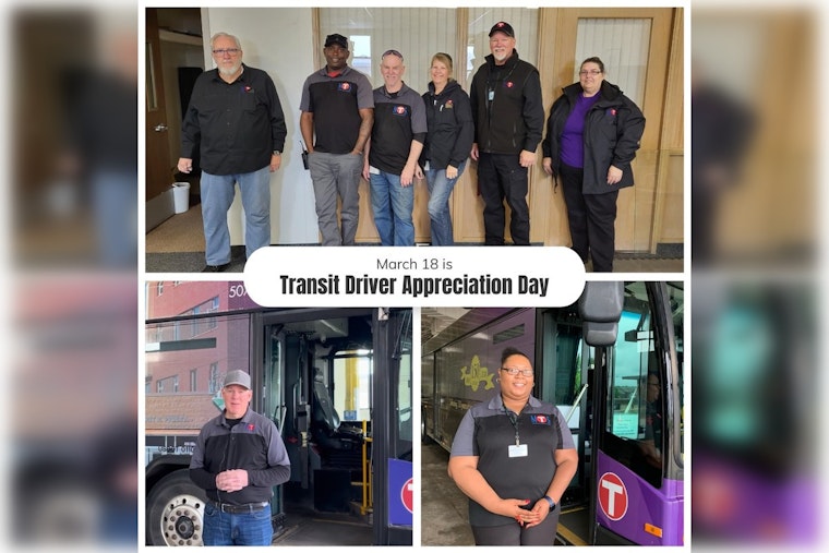 Mankato Celebrates National Transit Driver Appreciation Day, Honors