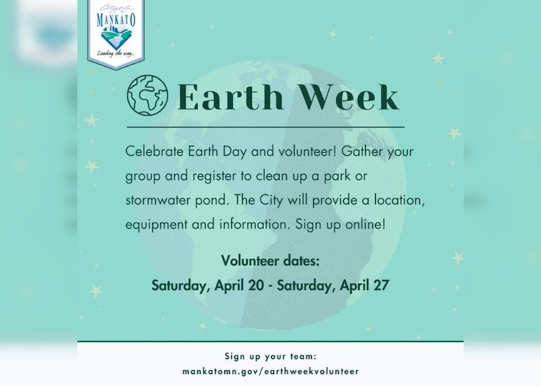 Mankato Invites Volunteers for Community Cleanup During Earth Week