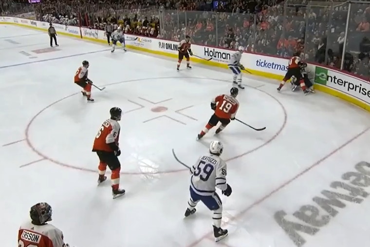 Maple Leafs Soar Past Flyers 6-2 as Auston Matthews Scores Milestone