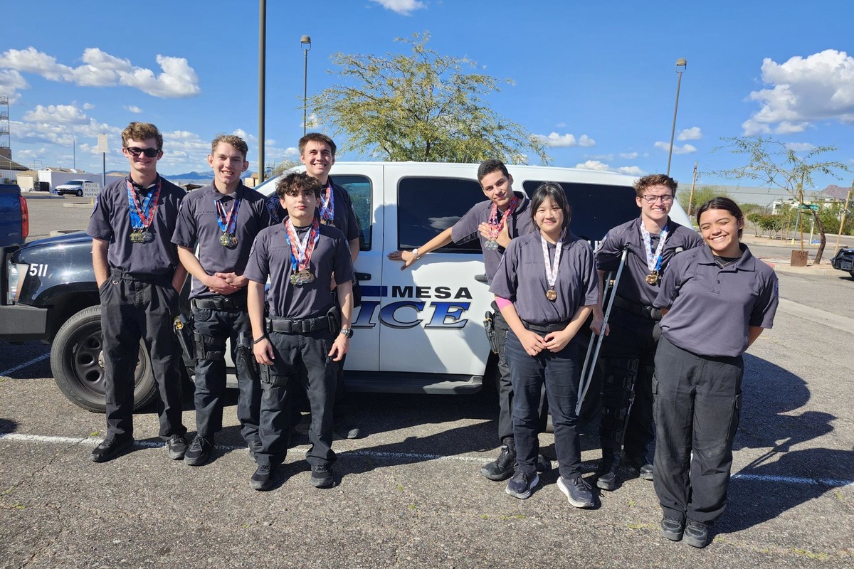 Maricopa Police Cadets Triumph at Mesa Team Building Competition with