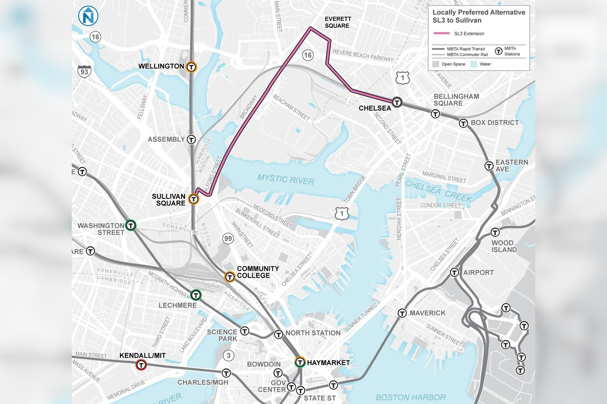 Massachusetts Authorities Recommend Silver Line Extension to Connect
