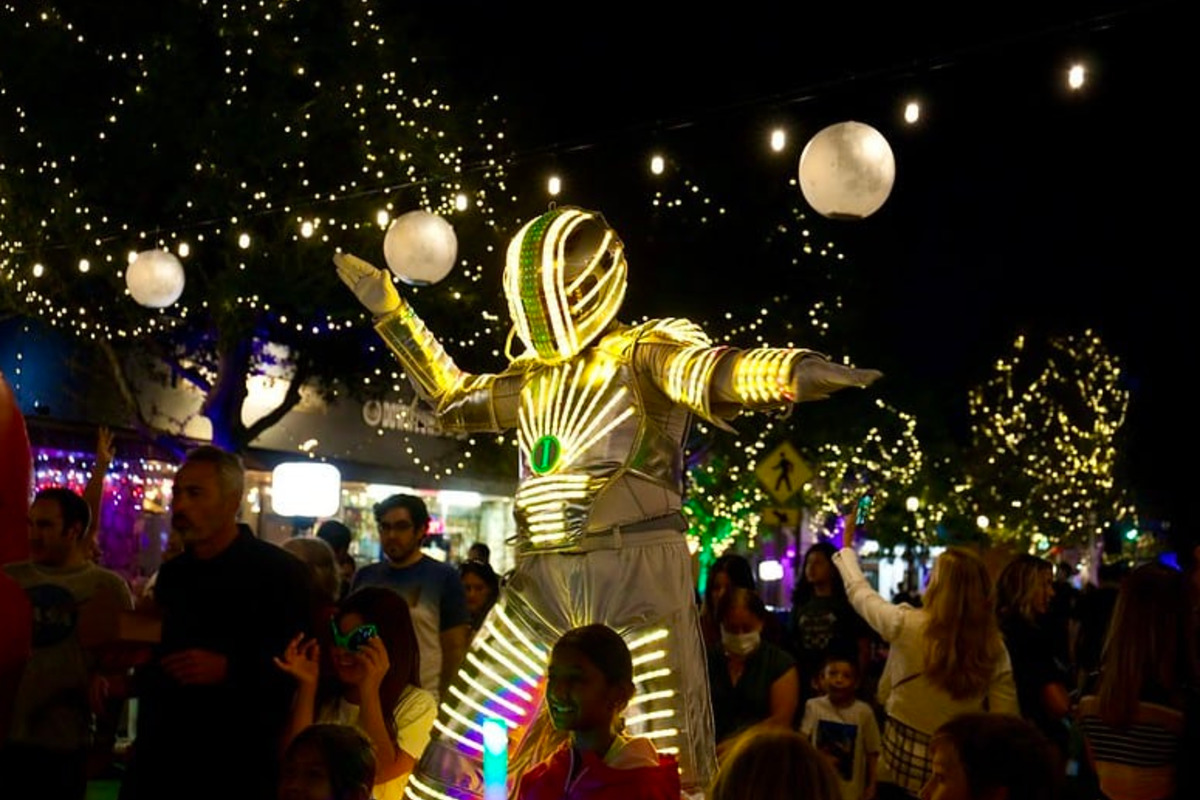 "Neon Nights" to Electrify Old Town Newhall as SENSES Block Parties