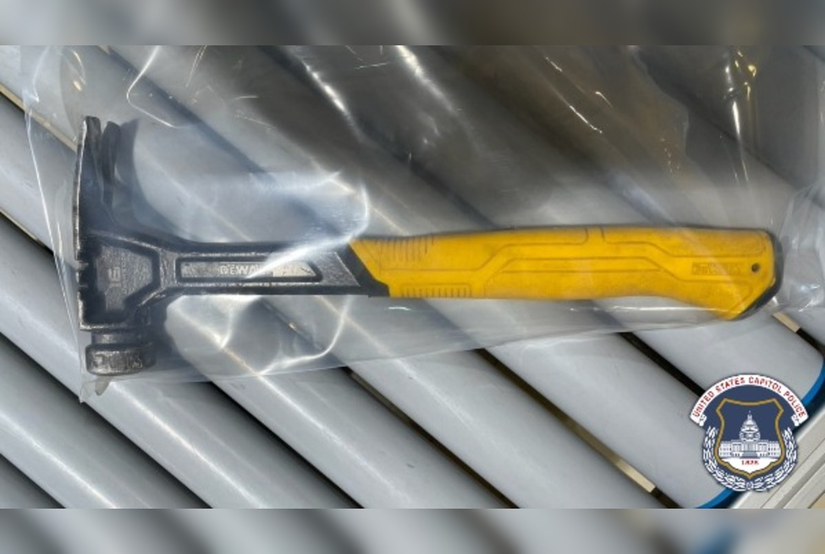 Ohio Man Charged with Unlawful Entry After Hammer Incident at U.S.