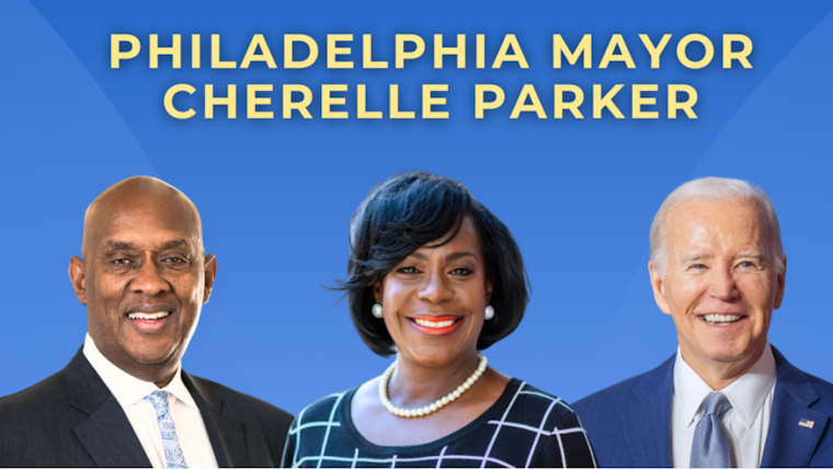 Philadelphia's Mayor Cherelle L. Parker Joins Congressman Evans at