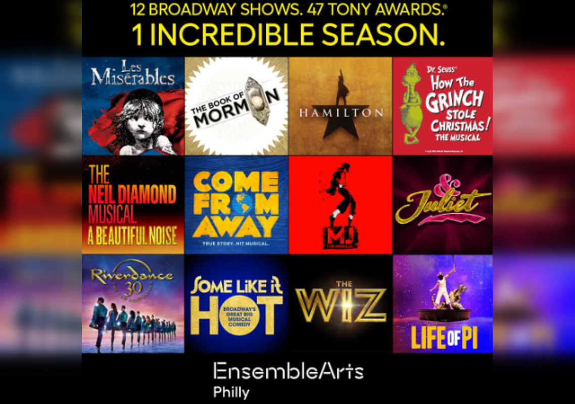 Philly's Broadway Buffs Rejoice, Ensemble Arts Unveils Star-Studded